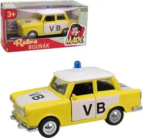 MaDe Auto Trabant-policejní, kovový / 12 cm / od 3 let