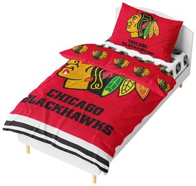 Mikroplyšové povlečení NHL Chicago Blackhawks