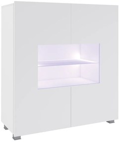 GiB Meble CALABRINI® Komoda / C KOMODA K2D Barva: bílý lesk,