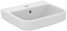 Ideal Standard i.Life B - Umyvadlo 45x38 cm, s přepadem, otvor pro baterii, SmartGuard, bílá T4610HY