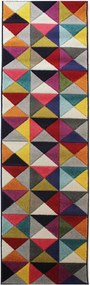 Flair Rugs, Běhoun Spectrum Samba Multi, 66x230, vícebarevná, chodba / předsíň