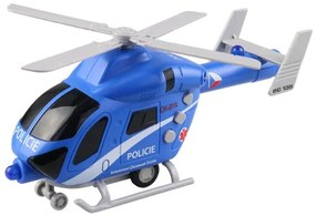 City collection Policejní vrtulník na setrvačník se světlem a zvukem, 20cm