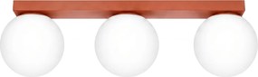 Sollux Lighting Stropní svítidlo YOLI 3 okrově červené