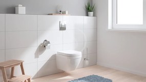 Grohe - Set předstěnové instalace, klozetu a sedátka Euro Ceramic Compact, softclose, Triple Vortex, tlačítko Even, chrom