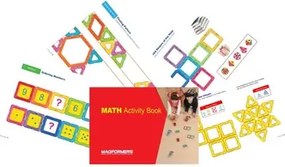 MAGFORMERS Učebnice Magtematika Math Activity Book (anglicky)