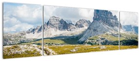 Obraz - Italské Dolomity (170x50 cm)