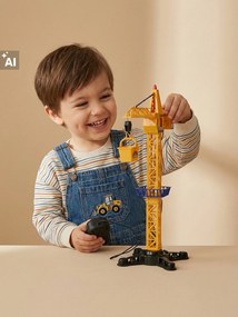 Sinsay - Dálkově ovládaný jeřáb s nádobou 7 pack - žlutá