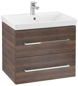 Villeroy & Boch Avento - Umyvadlová skříňka, 63x51x45 cm, 2 zásuvky, Arizona Oak A89000VH