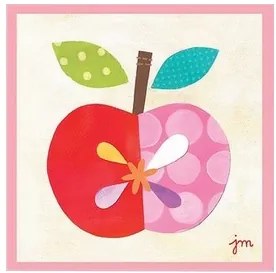 Obraz jablka Happy Spaces 30 x 30 cm