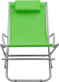 Houpací křesla 2 ks ocel zelená 310339