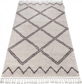 Kusový koberec Berber Asila B5970 cream and brown, 80x150, béžová, obývacia izba, Dywany Łuszczów