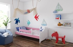 BabyBeds Dětská postel LILI Velikost postele: 160x80 cm, Barevné provedení: Bílá, Úložný prostor: Ano, s úložným prostorem Bílá