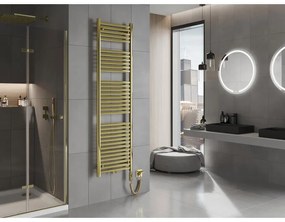 Mexen Hades, elektrické topné těleso 1800 x 500 mm, 900 W, zlatá lesklá, W104-1800-500-2900-50