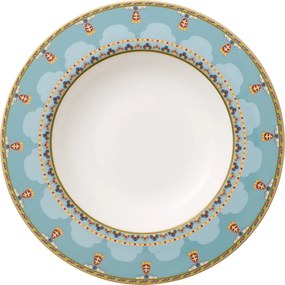 Villeroy&Boch Villeroy & Boch Samarkand Aquamarin hluboký talíř, 24,8 cm, 200 ml