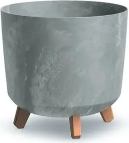 PROSPERPLAST GRACIA TUBUS 29.8 cm beton effect / Květináč