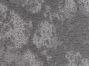 Zátěžový koberec Marble Fusion 96 - tmavě šedý - 4m