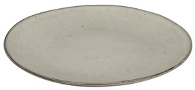 Mělký talíř 26 cm Broste NORDIC SAND - pískový