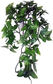 Dekorace umělá rostlina - popínavá Philodendron Komodo 30cm