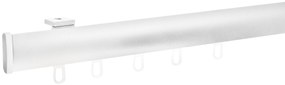 CARDINAL jednoduchá kolejnicová stropní garnýž Classic Bílá 200cm