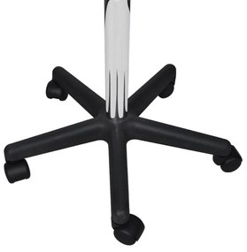 Petromila Kancelářské stoličky 2 ks černé 35,5x84 cm umělá kůže