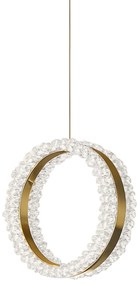 Toolight Závěsné LED osvětlení E36 LHJ098-CP zlaté