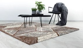 Breno Kusový koberec HARMONY 402 beige-silver, 200x290 cm, Vícebarevné