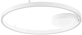 LED stmívatelné bílé designové stropní svítidlo Hedra 60W