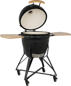 Keramický Kamado BBQ gril BestBerg BBGK-55B / Ø 46 cm / černá