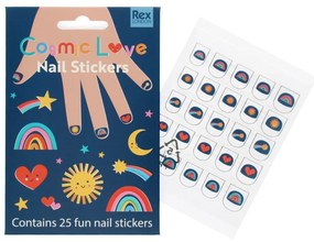 Kreativní sada Cosmic Love – Nail stickers – Rex London