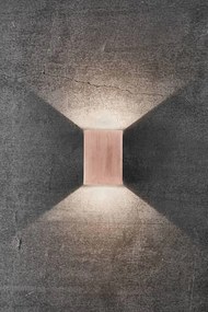 NOR 2019041030 Venkovní nástěnné svítidlo Fold 10 2x3,5W LED měď čirá - NORDLUX