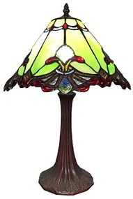 Stolní lampa Tiffany ART DECO Clayre &amp; Eef 5LL-6183