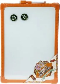 Tabule oboustranná stíratelná magnetická / Sada s fixem a 2 magnety /