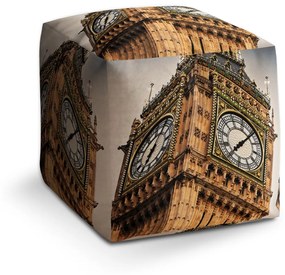 Sablio Taburet Cube Clock tower: 40x40x40 cm