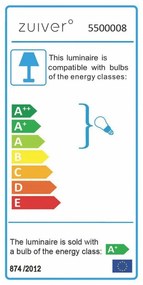 Bílé stropní LED svítidlo Zuiver Dice