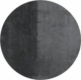 Ayyildiz, Kusový koberec Joy 1400 grey kruh, 200x200 (průměr) kruh, šedá, chodba / předsíň
