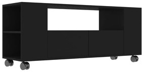 vidaXL TV skříňka černá 120x35x48 cm kompozitní dřevo