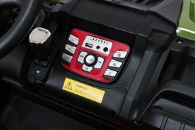 Ramiz Elektrická bugina Gravity pro děti zelená + pohon 4x4 + dálkové ovládání