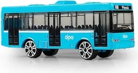 RAPPA 235557 Kovový autobus DPO Ostrava modrý 8 cm / od 3 let