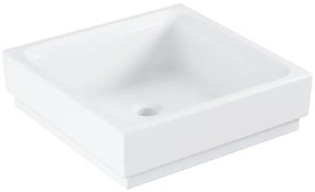 Grohe Cube Ceramic - Umyvadlo bez přepadu, 400x400 mm, PureGuard, alpská bílá 3948200H