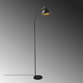 Stojací lampa Varzan 162 cm černá