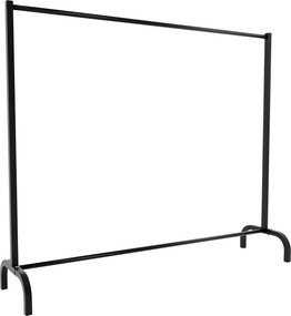 Stojan na oblečení Lara 150x38x120 – černá