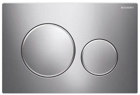 Geberit Sigma20 - Ovládací tlačítko Sigma20, lesklý chrom/matný chrom, 115.882.KH.1