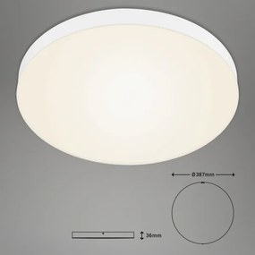 Briloner 7068-016-LED Stropní svítidlo FLAME LED/24,5W/230V 3000K pr. 38 cm bílá