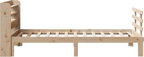 Rám postele s čelem 75 x 190 cm masivní borovice 3306837