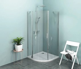 Polysan Polysan, ZOOM čtvercová sprchová zástěna 700x700mm, rohový vstup, ZL4715L-02