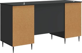 Stůl Černá 142,5 x 50 x 75 cm Kompozitní dřevo 3414604