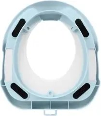KikkaBoo Dětské WC sedátko Sea World Seashell Blue / od 4 let