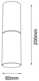 Shilo 4409 - Bodové svítidlo NEMURO 1xG9/10W/230V černá