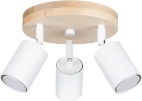 Stropní svítidlo SOLLUX VERDO 3P bílé GU10 3x10W bez žárovky SL.1287