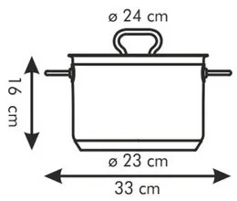 Tescoma Hrnec s poklicí HOME PROFI, 24 cm